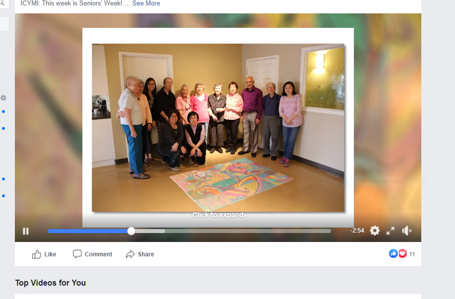 Project Inspire - Art-based Intergenerational Program - Healthy Aging CORE Alberta